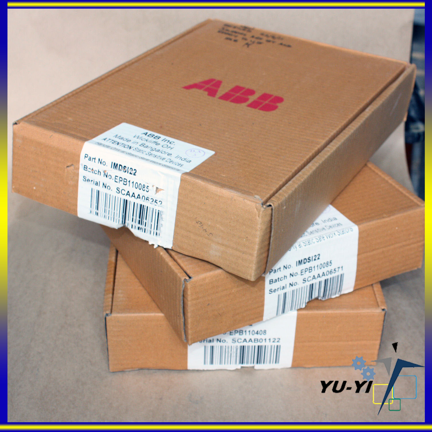 ABB Bailey DCS Digital Input Module Infi 90 IMDSI22 - PLC DCS SERVO Control MOTOR POWER SUPPLY ...